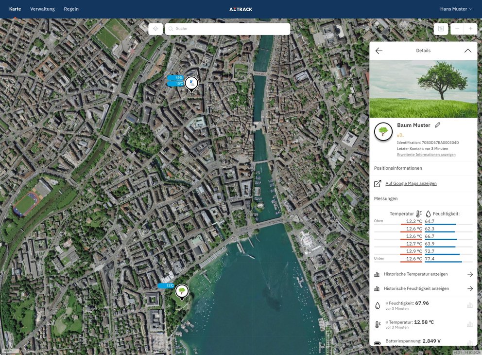 ax-track - the versatile tracking software